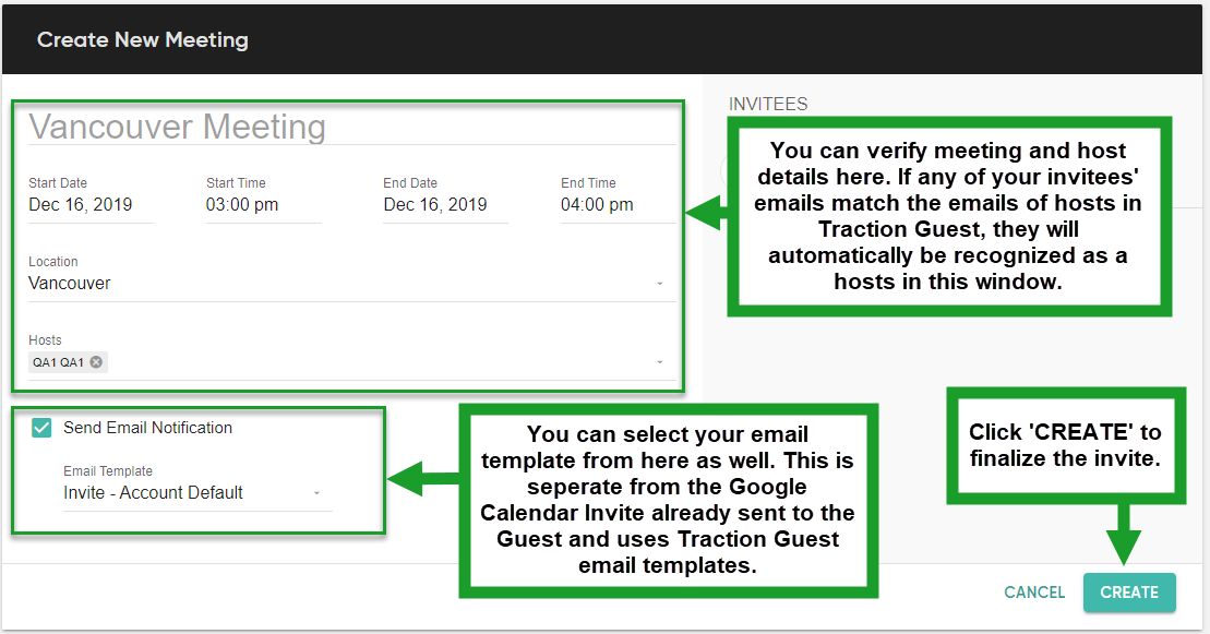 How can I use Google Calendar to pre-register guests? | Visitor Management