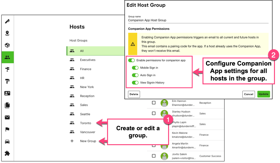 How To Use The Companion App | Visitor Management