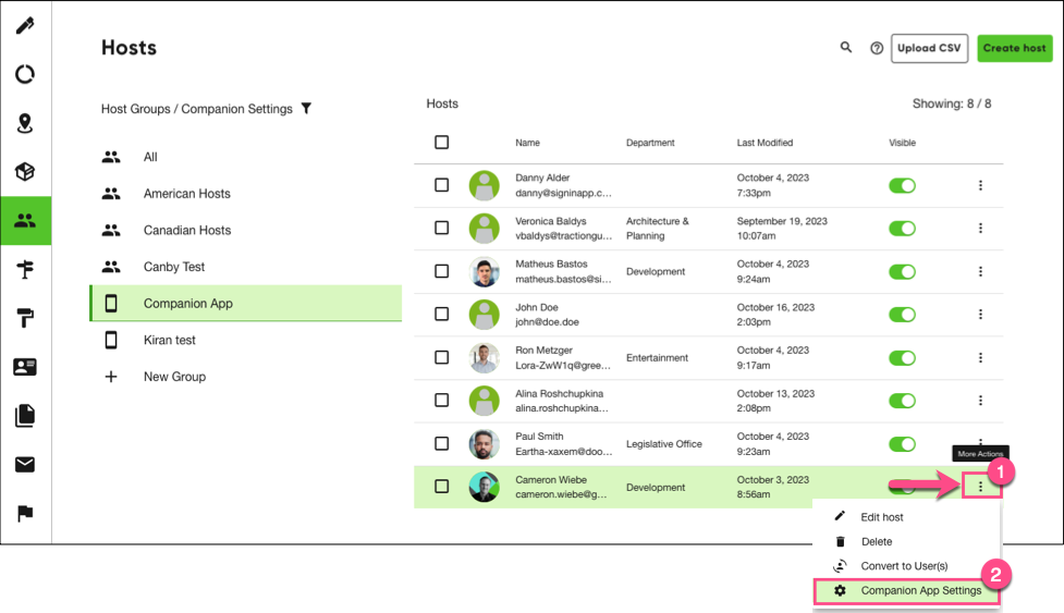 How To Use The Companion App | Visitor Management