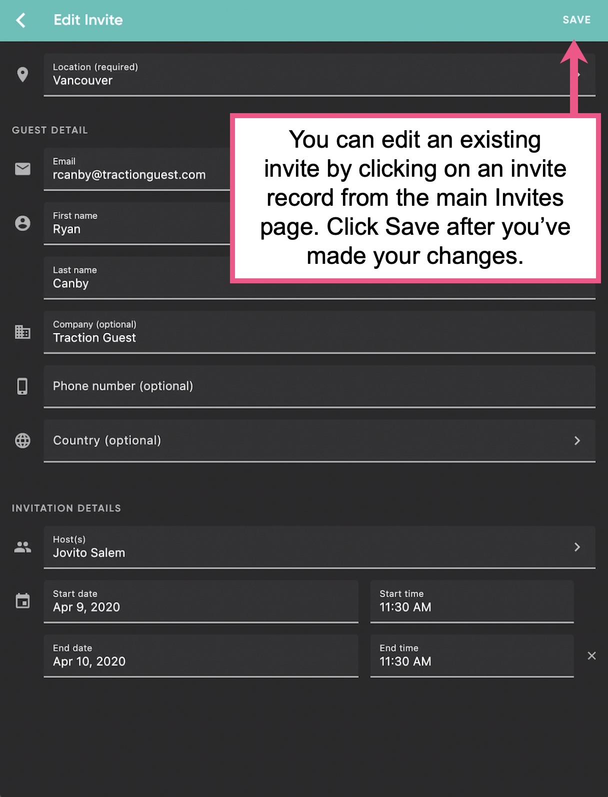 How do I use the Traction Guest Mobile app? | Visitor Management