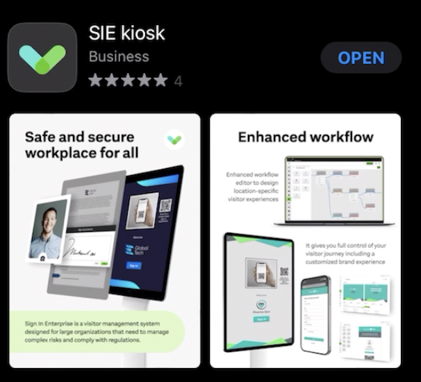How do I install SIE Kiosk on my iPad? | Visitor Management