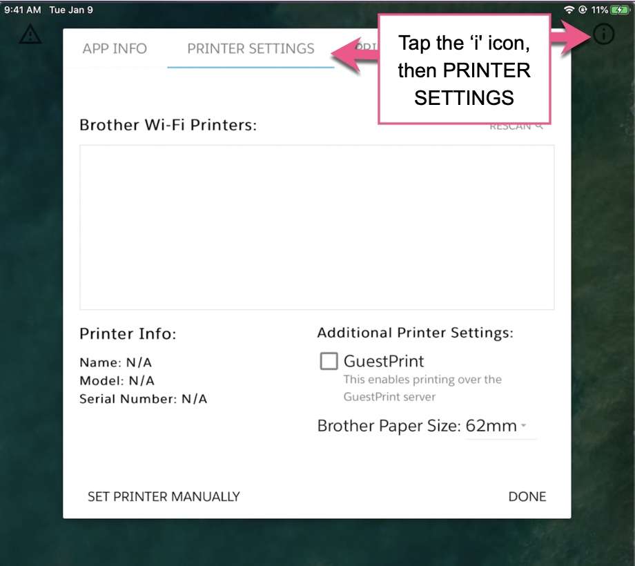 Why am I unable to print to a Brother Printer? | Visitor Management